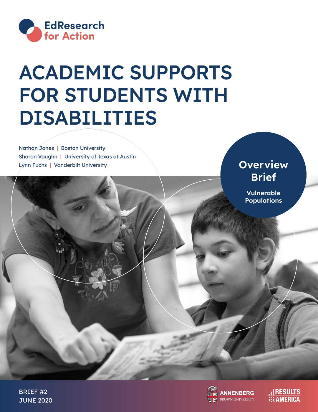 Academic Supports For Students With Disabilities - EdResearch for Action